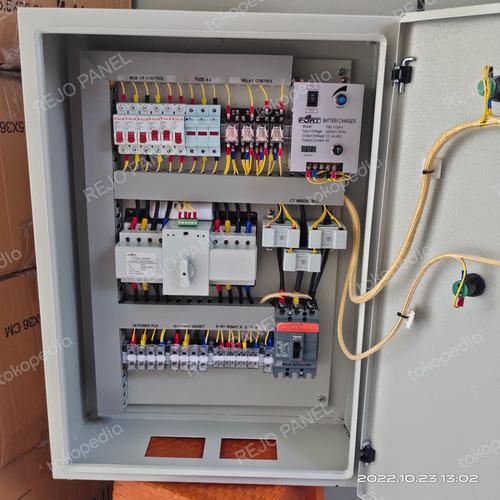 Jual panel ATS 30kva - panel ATS paket hemat - cos motorized 63a - mccb ...