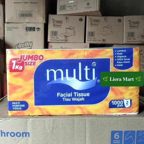 Promo Tissue wajah Multi Serbaguna 1kg/ facial tisu 1000gr/tisue kiloan ...
