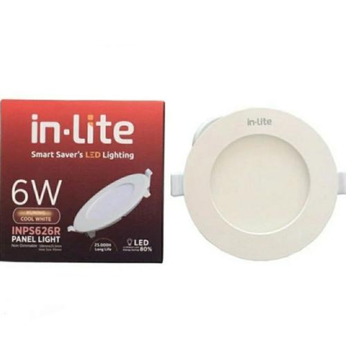 Jual Lampu LED Panel Downlight Inlite INPS 626R 6W 6 Watt IN-lite 6Watt ...