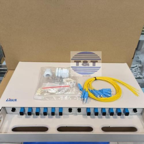 Jual OTB Rack 12 Core SC Litech lengkap pigtail SC - Jakarta Pusat ...