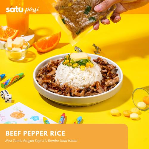 Jual Frozen Food Satu Porsi Beef Pepper Rice - Jakarta Barat - Satu ...