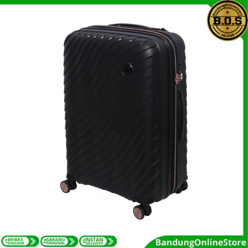 Jual Koper Luggo 24 Inci Estelle Koper Hardcase PolyCarbonate TSA Hitam - Kota Bandung ...