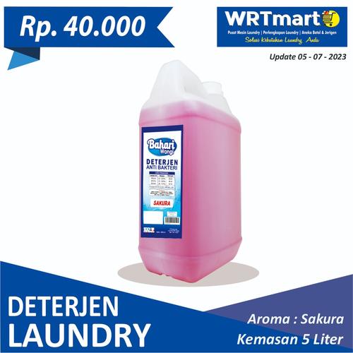 Jual BEST SELLER DETERJEN CAIR EXTRA CLEAN DETERJEN LAUNDRY SAKURA 5 ...