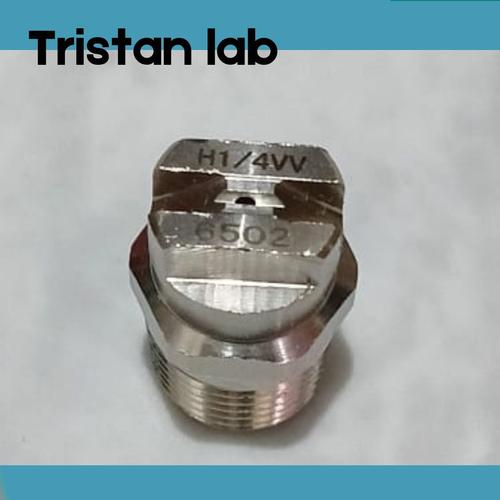 Jual Nozzle V jet Stainless 1/4 ( 6502 ) V1/4 Jet Flat Fan Spray Nozzle ...