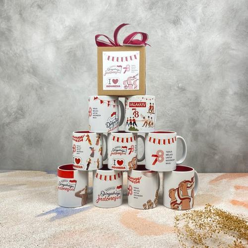 Jual Mug Dirgahayu Indonesia Mug Kemerdekaan Indonesia - Desain 8 - Kab ...