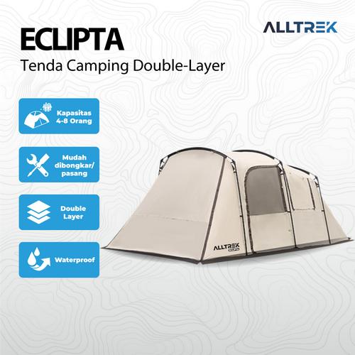 Promo ALLTREK Tenda Camping ECLIPTA Tunnel 4P Double Layer Waterproof ...