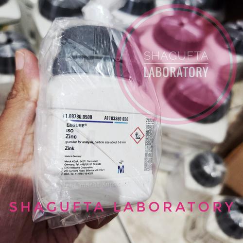 Jual ZINC GRANULE 500GR M E R C K 108780 / SENG BUTIRAN PRO ANALIS ...