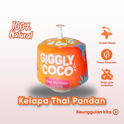 Promo Giggly Coco - Thai Pandan (Kelapa Pandan) - 1 Buah, I'm Ccnt Abt ...