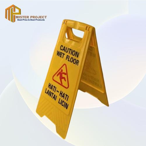Jual Papan Peringatan Caution Wet Floor Sign Lantai Basah Licin ...