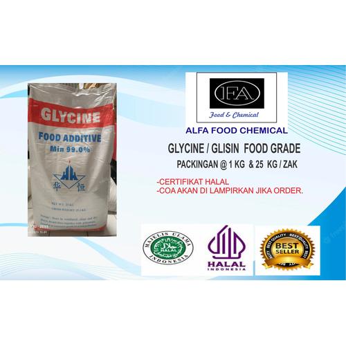 Jual GLYCINE/GLISIN FOOD GRADE - Kota Tangerang - Alfa Food Chemical ...