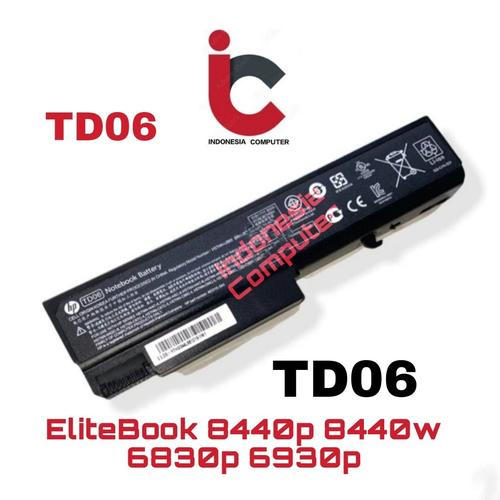 Jual Baterai Hp TD06 EliteBook 8440p 8440w 6830p 6930p Original ...