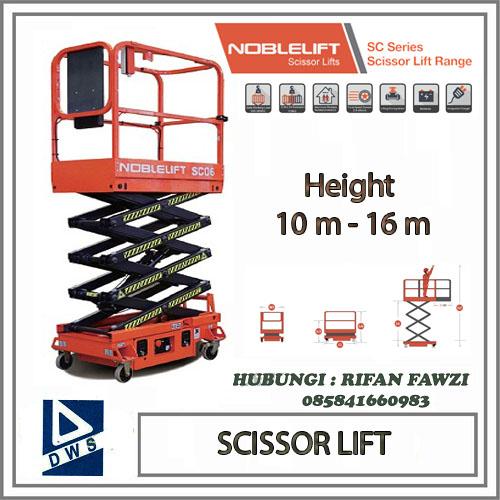 Jual Scissor Lift Manlift Electric Tinggi 12 Meter - Kota Semarang ...