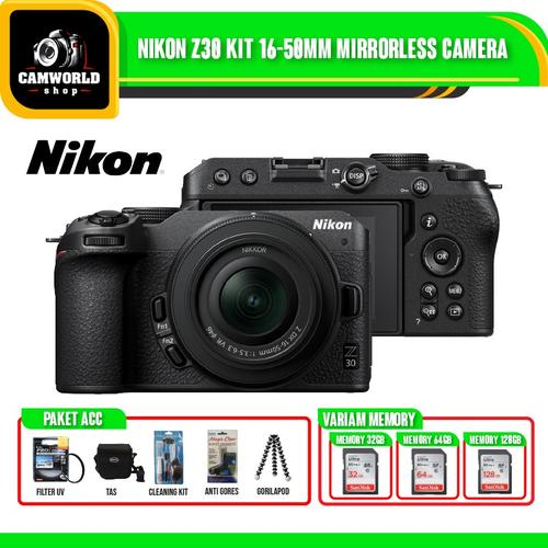 Jual Nikon Z30 Kit 16-50mm Mirrorless Camera Nikon Z 30 16-50MM ...