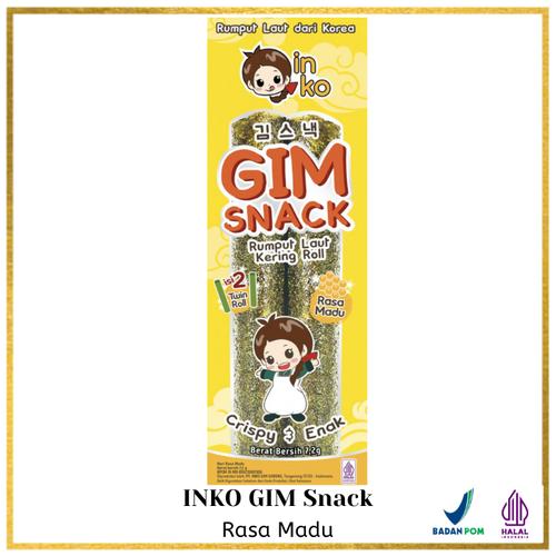 Jual Inko Gim Snack - Rumput laut panggang roll rasa madu - Kab ...
