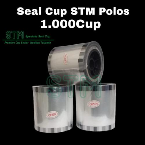 Promo Cup Sealer Plastik/Premium Drink Seal Roll 1000cup/Rol Sealer STM ...