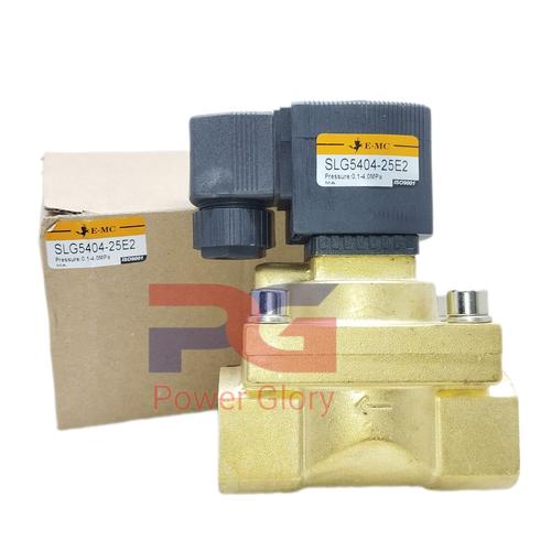Jual EMC SLG5404-25 SOLENOID VALVE 2 WAY DRAT 1" INCH HIGH PRESSURE 50 BAR - AC220V - Jakarta ...