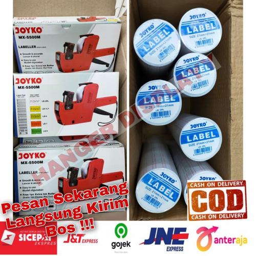 Jual Alat Mesin Label Harga Price Labeller Joyko MX-5500 1 Baris 8 ...