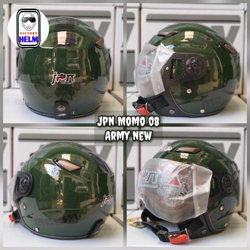 Jual helm Jpn Momo kaca pilot army new - Kota Bandung - VICTORY HELM ...