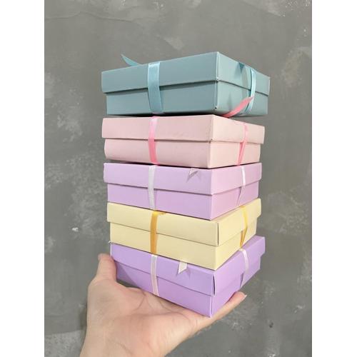 Jual HEEYYBOX | SMALL SIZE - Pastel Box Model Tutup Pisah/kotak kado ...