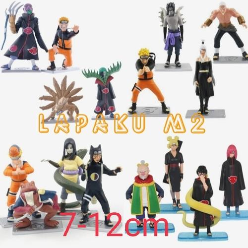 Jual Figure Naruto Set isi 4/Naruto Sasuke kankuro Temari - seri#132 ...