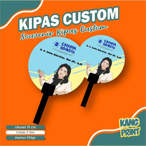 Jual Cetak Kipas Custom Souvenir - 250 Pcs - Kota Bekasi - Hiprint.idn ...