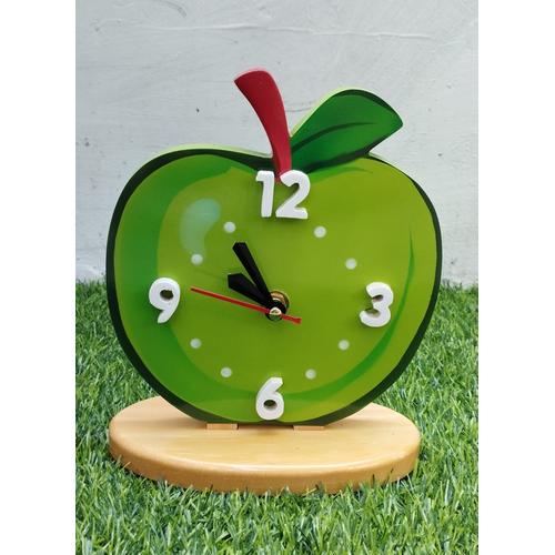 Jual GS4WOODCRAFT Jam Meja Analog Kayu Analog Wooden Clock - Kota ...