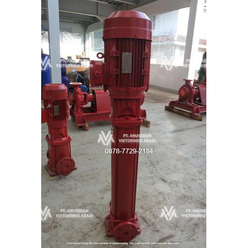 Jual Jockey Hydrant Pump Fire Fighting Pompa Ebara 4KW Motor + Control ...