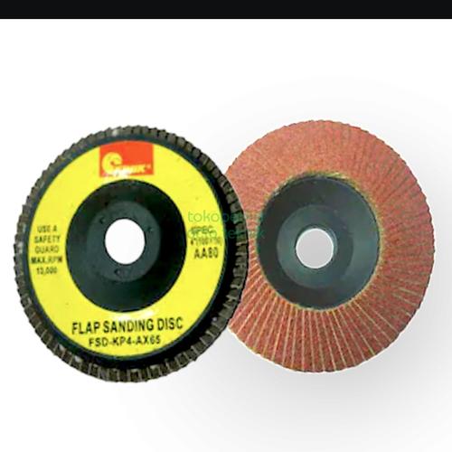 Jual flap disc KINIK amplas susun gerinda 4in (100×16) AA80 KINIK ...