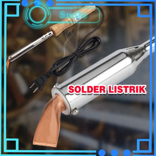 Jual Solder Listrik 100W / Soldering Iron / Solder Patri - Kota Tangerang - Smile-Seller | Tokopedia