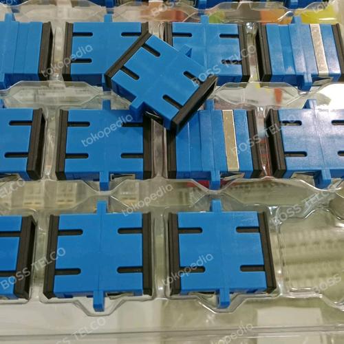 Jual Adapter SC Duplex Singlemode / Konektor SC Duplex Singlemode FO ...