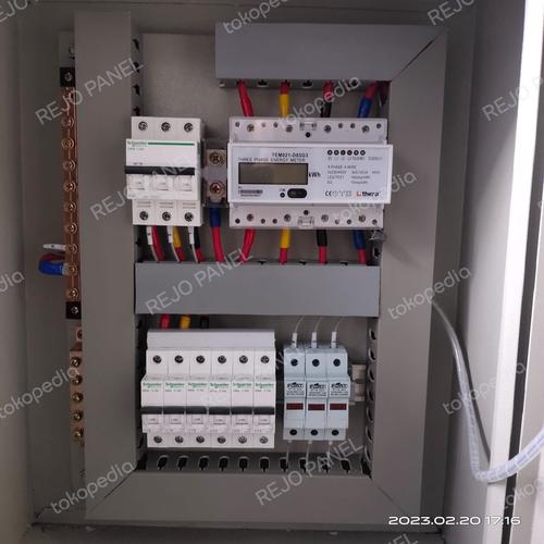 Jual kwh meter digital 3 phase thera (direck) - MCB 3p 40a Schneider ...