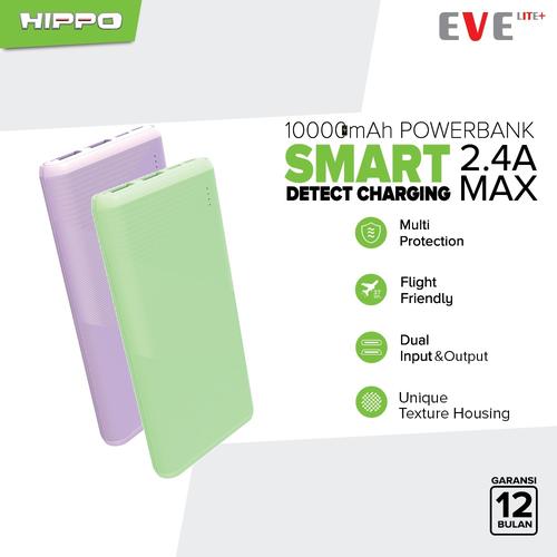 Jual Hippo EVE LITE Power Bank 10000mAh with Smart Detect Charging ...