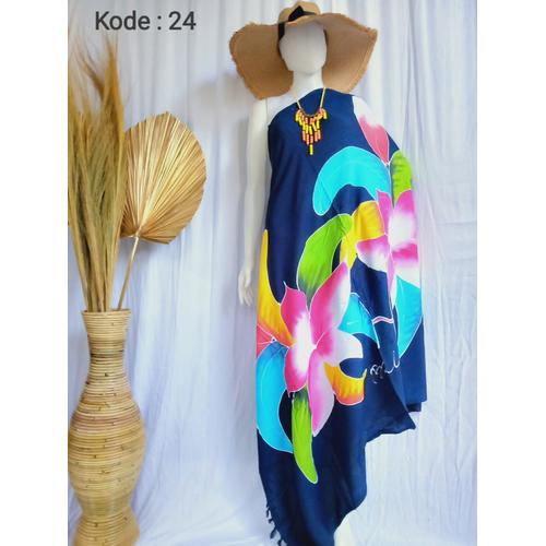 Jual Kain Sarung Pantai Lukis Rumbai Bahan Rayon Khas Bali Real Foto ...