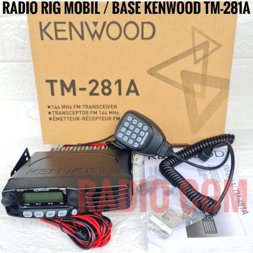 Jual RADIO RIG KENWOOD TM 281A VHF MURAH - RIG KENWOOD TM281A VHF ...