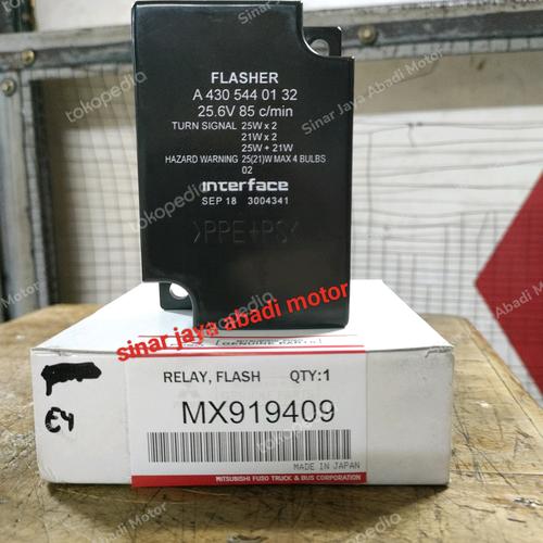 Jual FLASHER SEN/HAZARD MITSUBISHI FUSO CANTER MX919409 ASLI FLASHER ...
