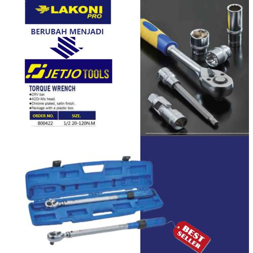 Jual Jetjo / Lakoni Pro Kunci Torsi 1/2 Inch x 20-120 N.M Kunci Moment ...