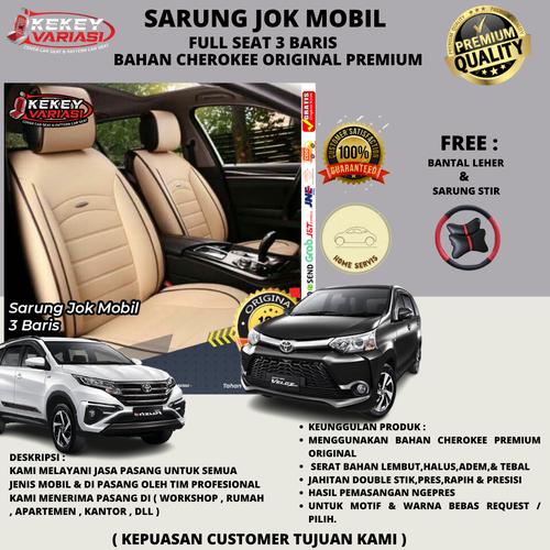 Jual Sarung Jok Mobil Avanza Xenia Rush Terios Ertiga XL7 Innova ...