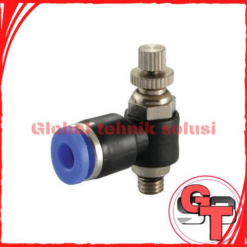 Jual SELANG 10MM DRAT 1/4" (12MM) FITTING SPEED CONTROL/ FLOW CONTROL ELBOW - Kota Tangerang ...