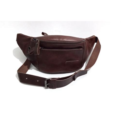 Jual TAS KULIT PRIA WAISTBAG KULIT ASLI TAS PINGGANG KULIT ASLI PRIA ...