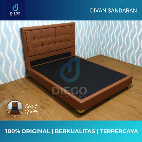 Jual Dipan divan sandaran milan tempat tidur untuk kasur dan springbed ...