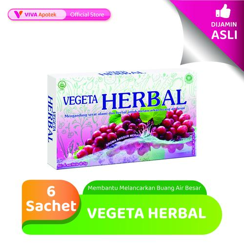 Promo Vegeta Herbal Membantu Melancarkan Buang Air Besar (6 Sachet ...