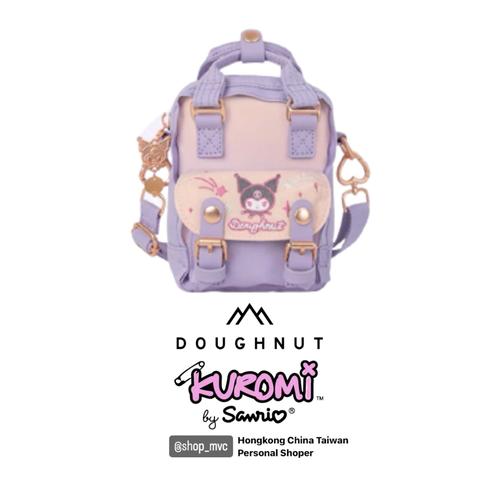 Jual Kuromi Doughnut Macaroon Tiny Sling Bag Black Authentic | Tas ...