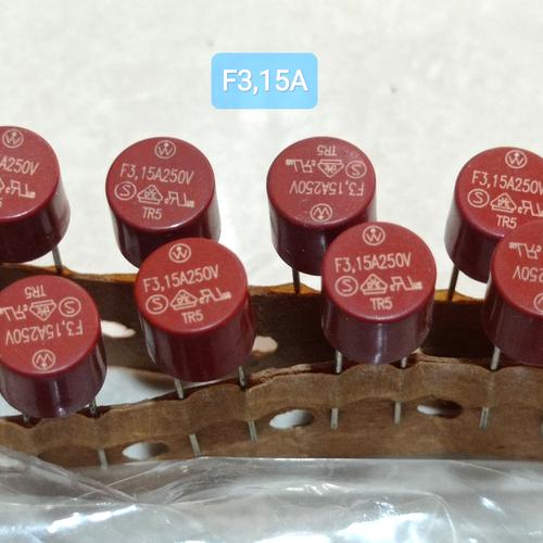 Jual Radial Fuse F 3,15A 250V TR5 Wickmann Littelfuse - Kab. Tangerang ...