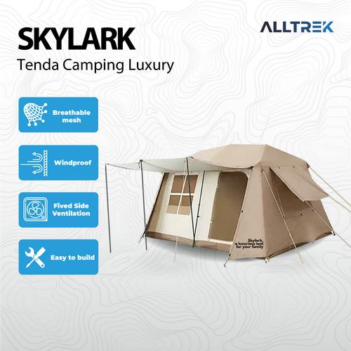 Promo ALLTREK Tenda Camping Luxury SKYLARK Double Layer 2 Rooms 1 Hall ...