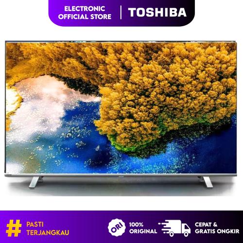 Promo TOSHIBA 50C350LP C350L Led Smart Google TV 50" Inch 4K HDR Dolby ...
