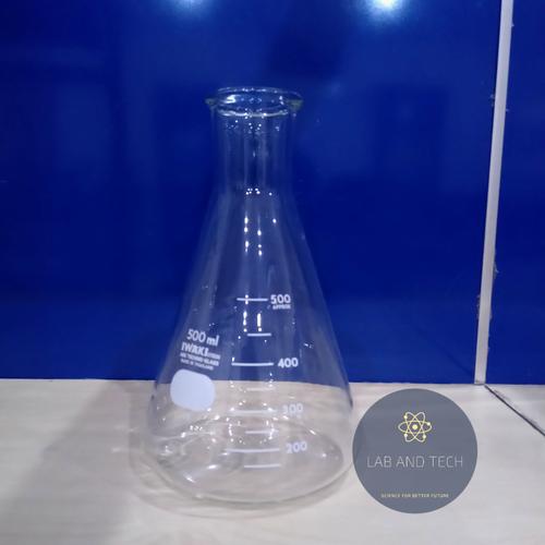 Jual Erlenmeyer Flask, 500 ml katalog number 4980FK500 Merk Iwaki ...