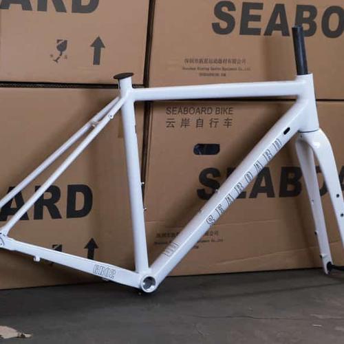Jual frameset seaboard GR02 gravel cyclocross - Putih, M - Jakarta ...