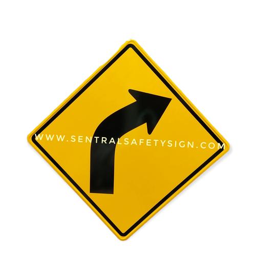 Jual Rambu Tikungan Ke Kanan 60cm - Jakarta Barat - sentral safety sign ...