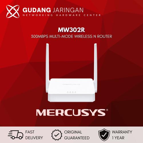 Jual MERCUSYS MW302R 300Mbps Multi-Mode Wireless N Router - Jakarta ...