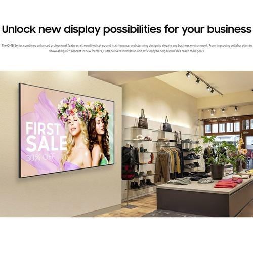 Jual SAMSUNG QM55B 55" INCH SMART SIGNAGE DISPLAY UHD 4K - Jakarta ...